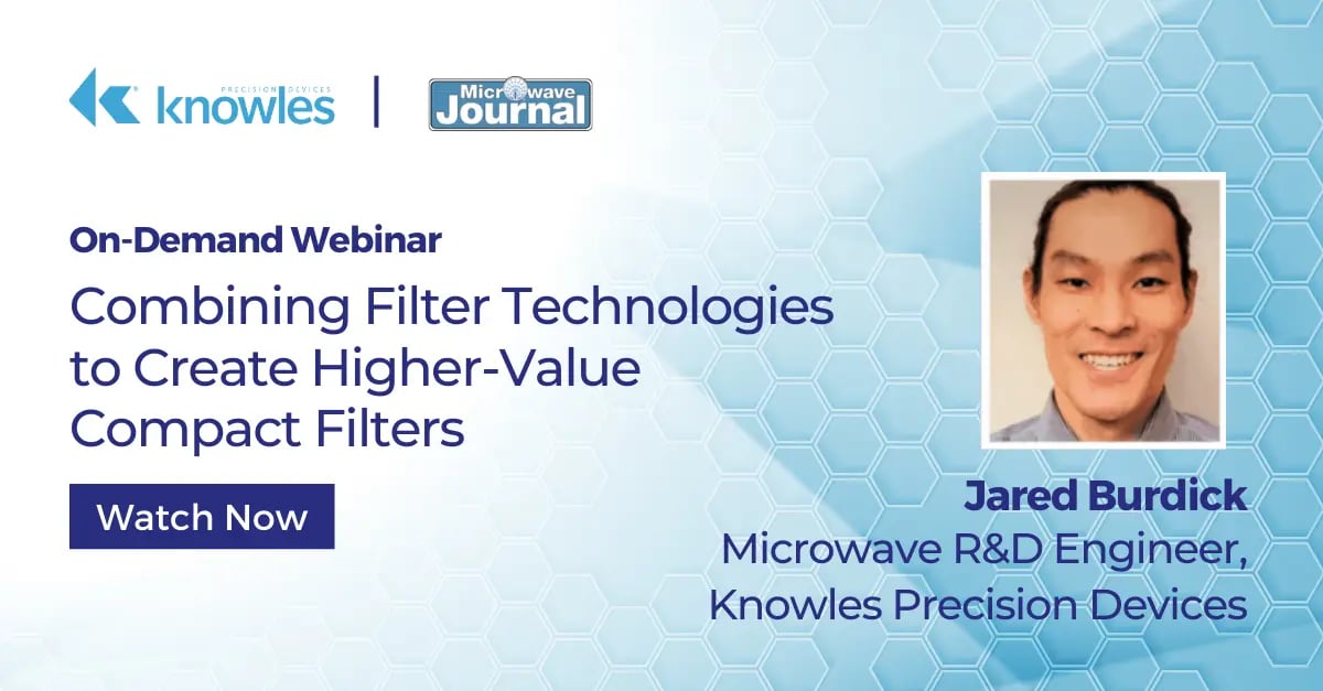 Combining Filter Technologies To Create Higher Value Compact Filters